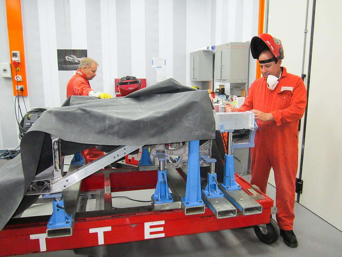 Carbon Fiber and Aluminum Repair - Orange County Auto Body Shop ...